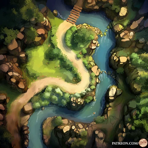 Dreamscape Battle Map — Domille's Wondrous Works