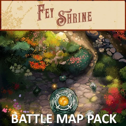 Sky Shrine Battle Map — Domille's Wondrous Works