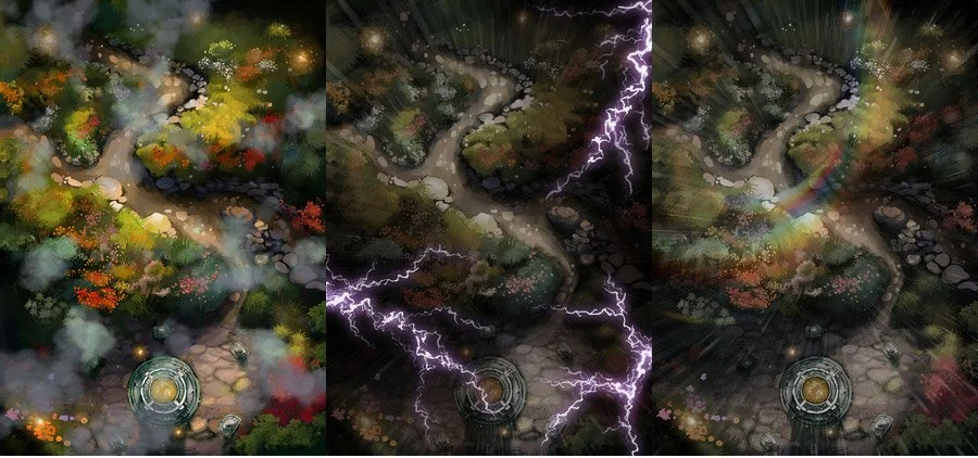 Nordic Ruins Battle Map — Domille's Wondrous Works