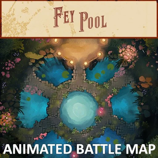 Dragon Heart Sanctum Animated Battle Map — Domille's Wondrous Works