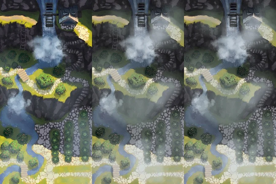 Potion / Alchemy Shop Battle Map — Domille's Wondrous Works