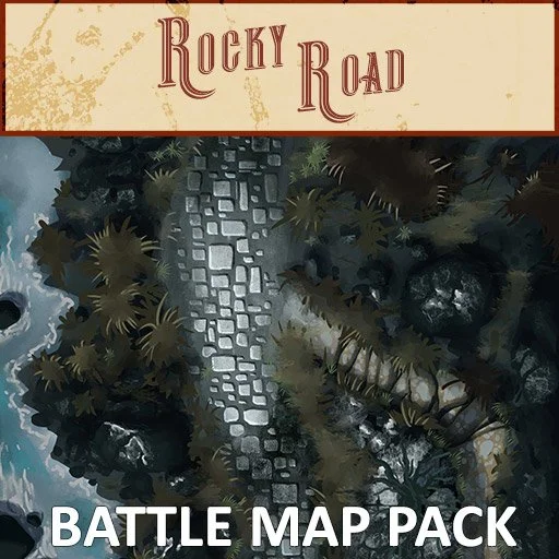 Dragon Skull Battle Map — Domille's Wondrous Works