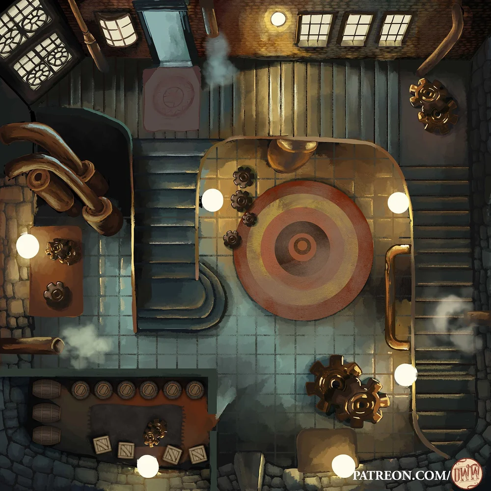 Water Arena Phased Battle Map — Domille's Wondrous Works