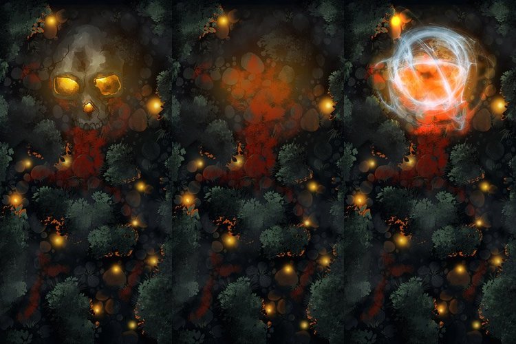 Vampire Lair Battle Map — Domille's Wondrous Works