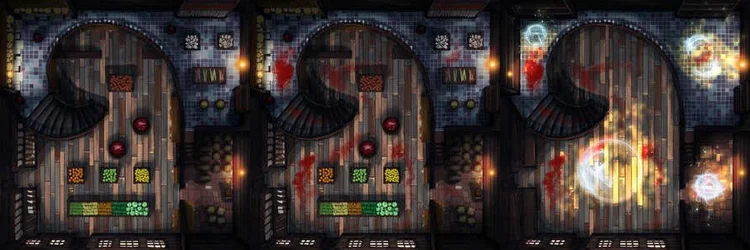 Lava Lakes Forest Battle Map — Domille's Wondrous Works