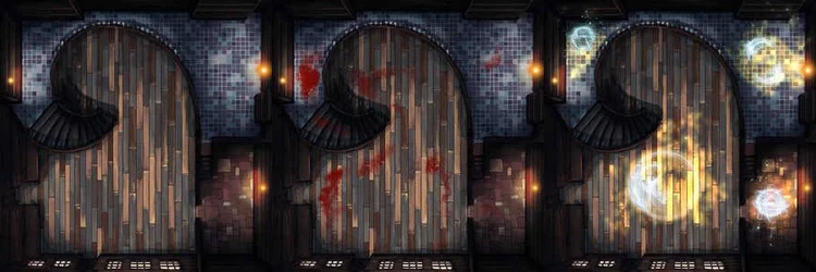 Lava Lakes Forest Battle Map — Domille's Wondrous Works