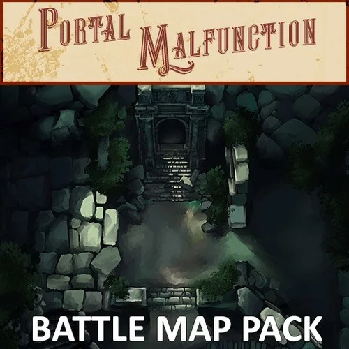 Portal Room Phased Battle Map — Domille's Wondrous Works