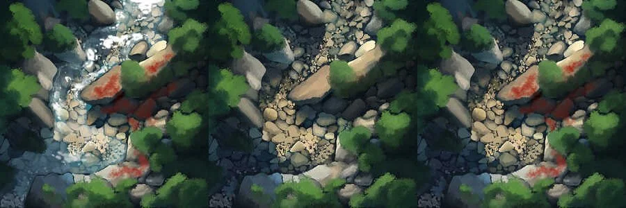 Water Arena Phased Battle Map — Domille's Wondrous Works