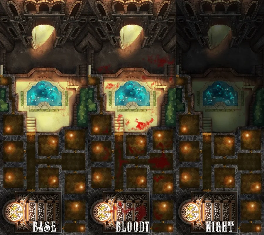 Cave Battle Map — Domille's Wondrous Works
