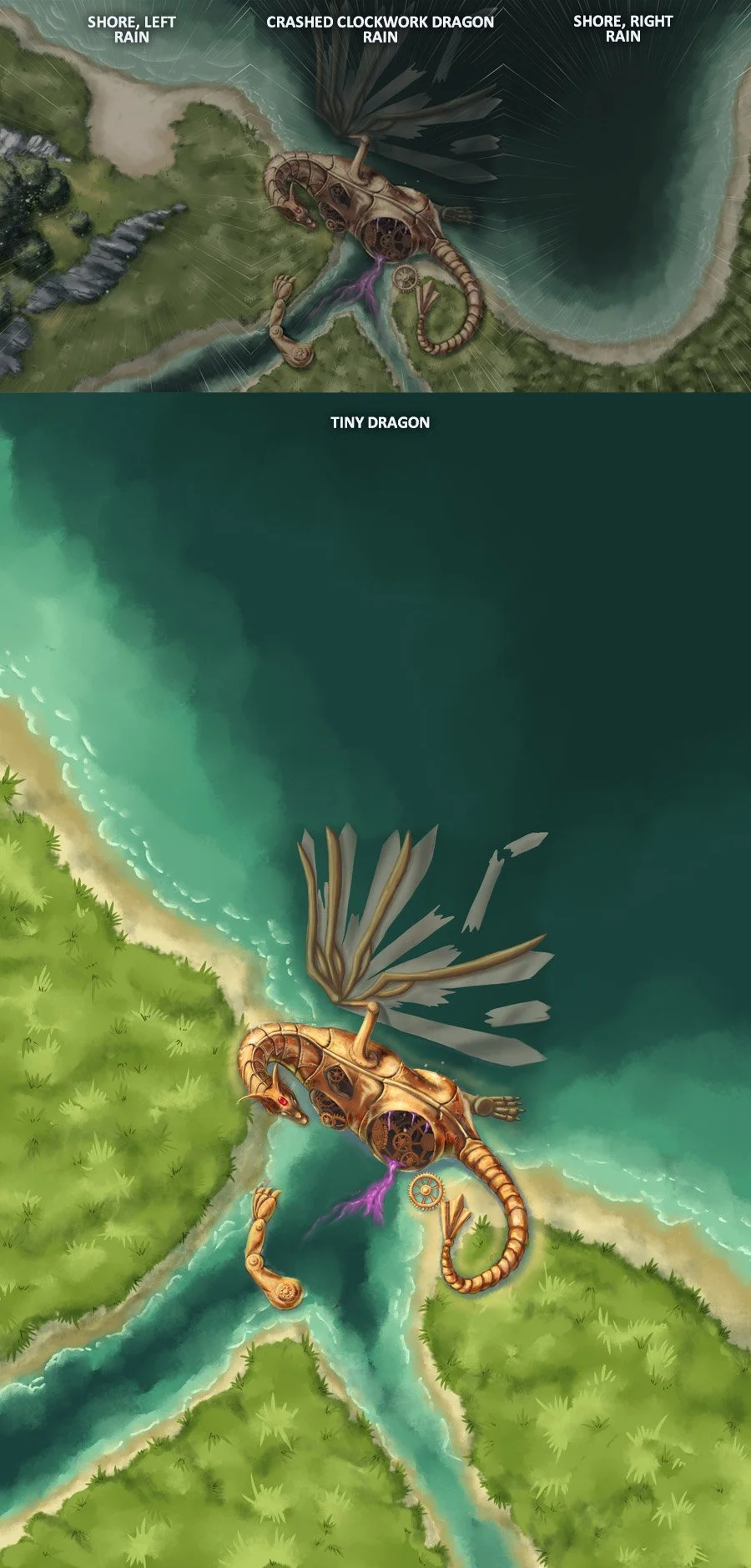 Roc Mount Battle Map — Domille's Wondrous Works