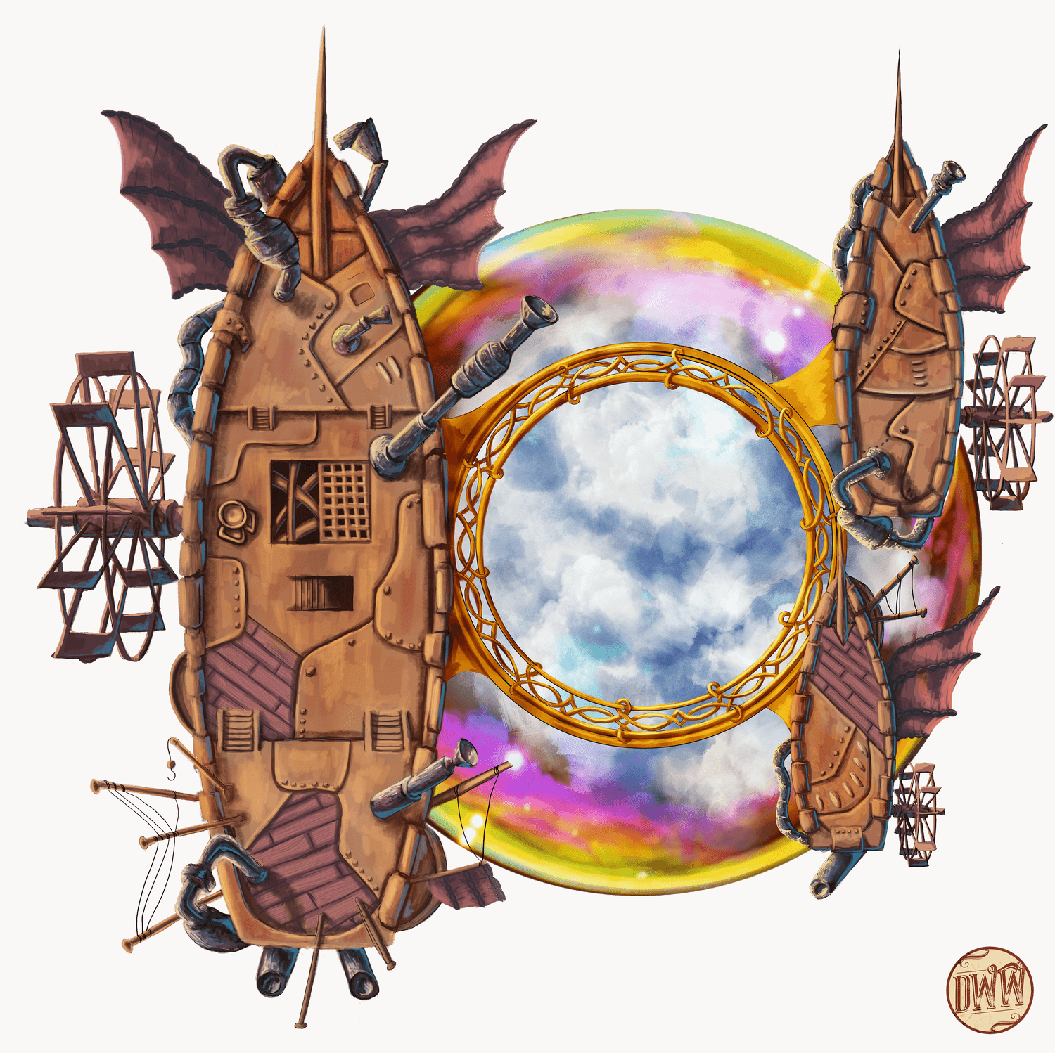 Water Arena Phased Battle Map — Domille's Wondrous Works