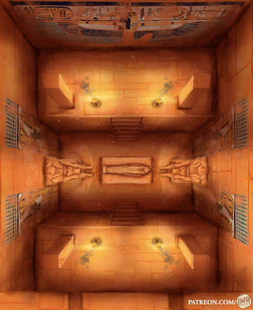 Swinging Bridge Phased Battle Map — Domille's Wondrous Works