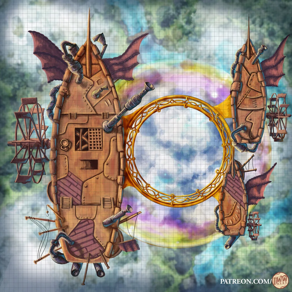 Well of Giants Battle Map — Domille's Wondrous Works