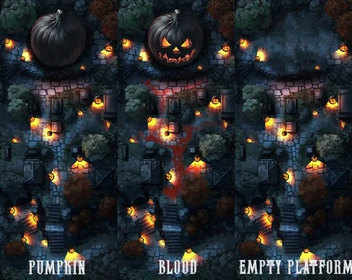 Forest of the Dead Battle Map — Domille's Wondrous Works