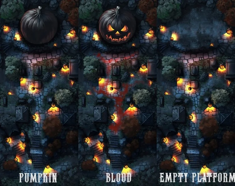 Forest of the Dead Battle Map — Domille's Wondrous Works