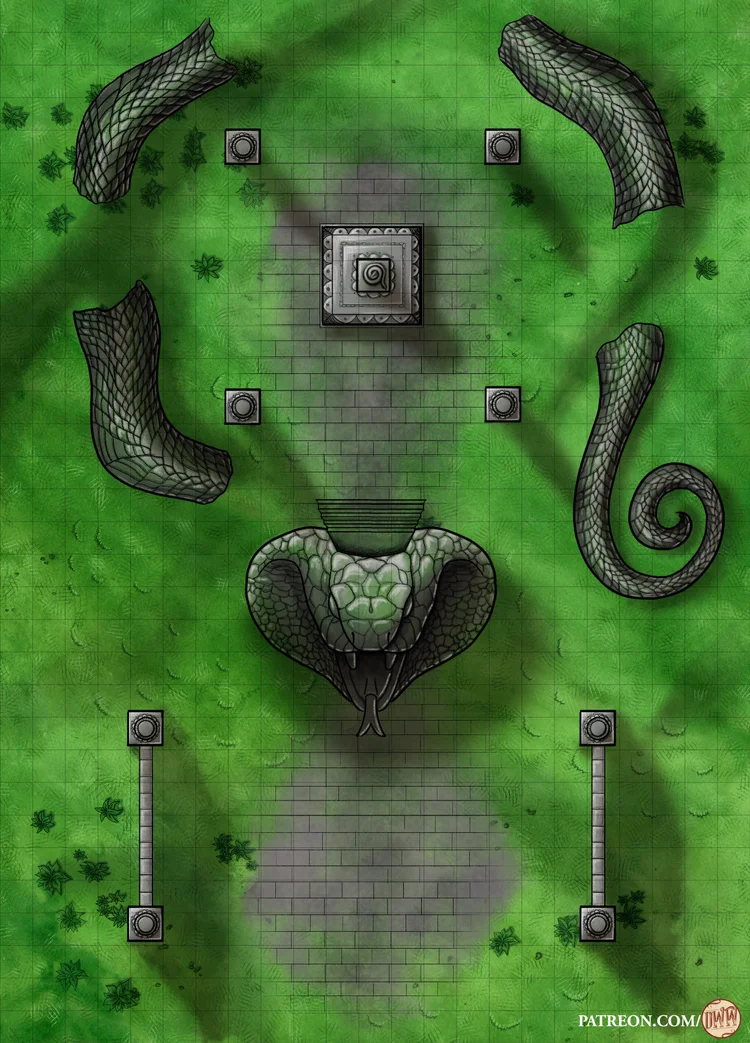 Pirate Hollow Battle Map — Domille's Wondrous Works
