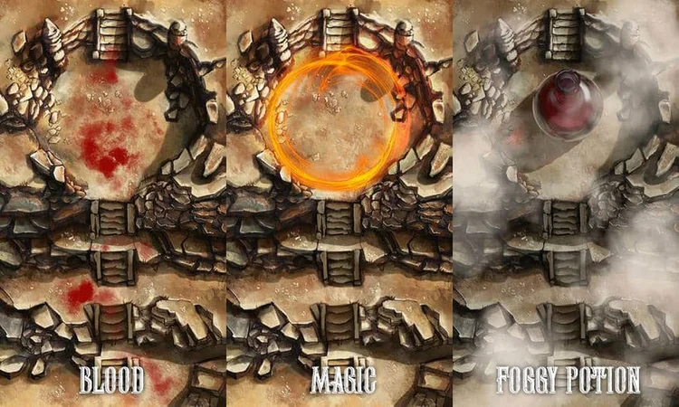 Sky Shrine Battle Map — Domille's Wondrous Works