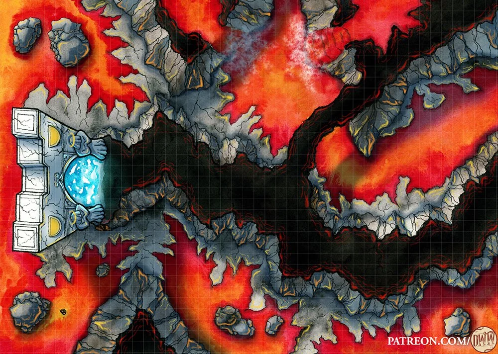 Magic Lab Phased Battle Map — Domille's Wondrous Works