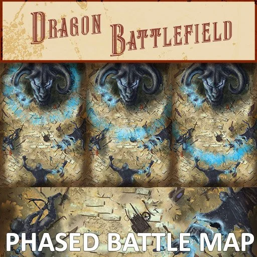 Water Arena Phased Battle Map — Domille's Wondrous Works