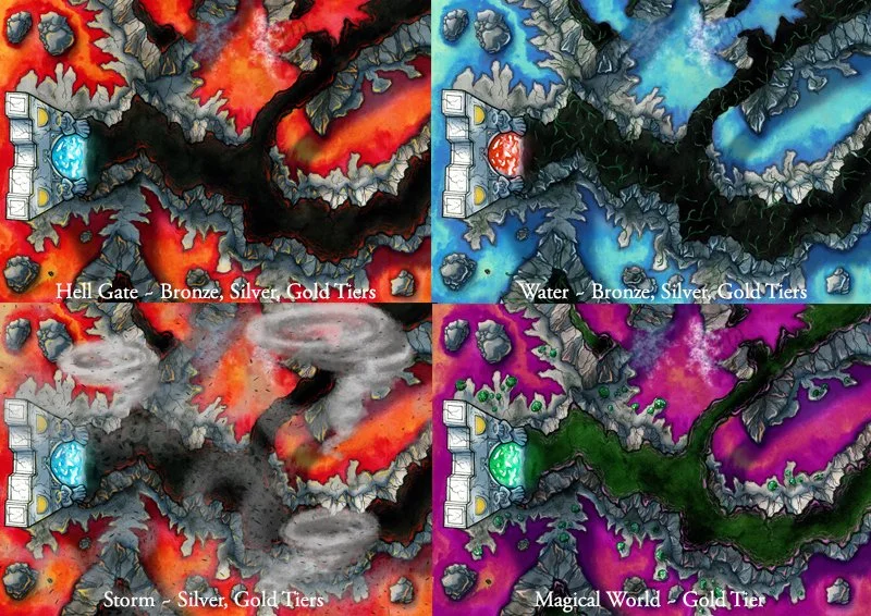 Magic Lab Phased Battle Map — Domille's Wondrous Works