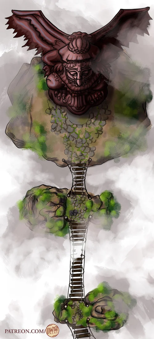 Roc Mount Battle Map — Domille's Wondrous Works