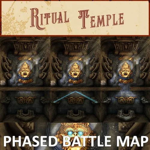 Swinging Bridge Phased Battle Map — Domille's Wondrous Works