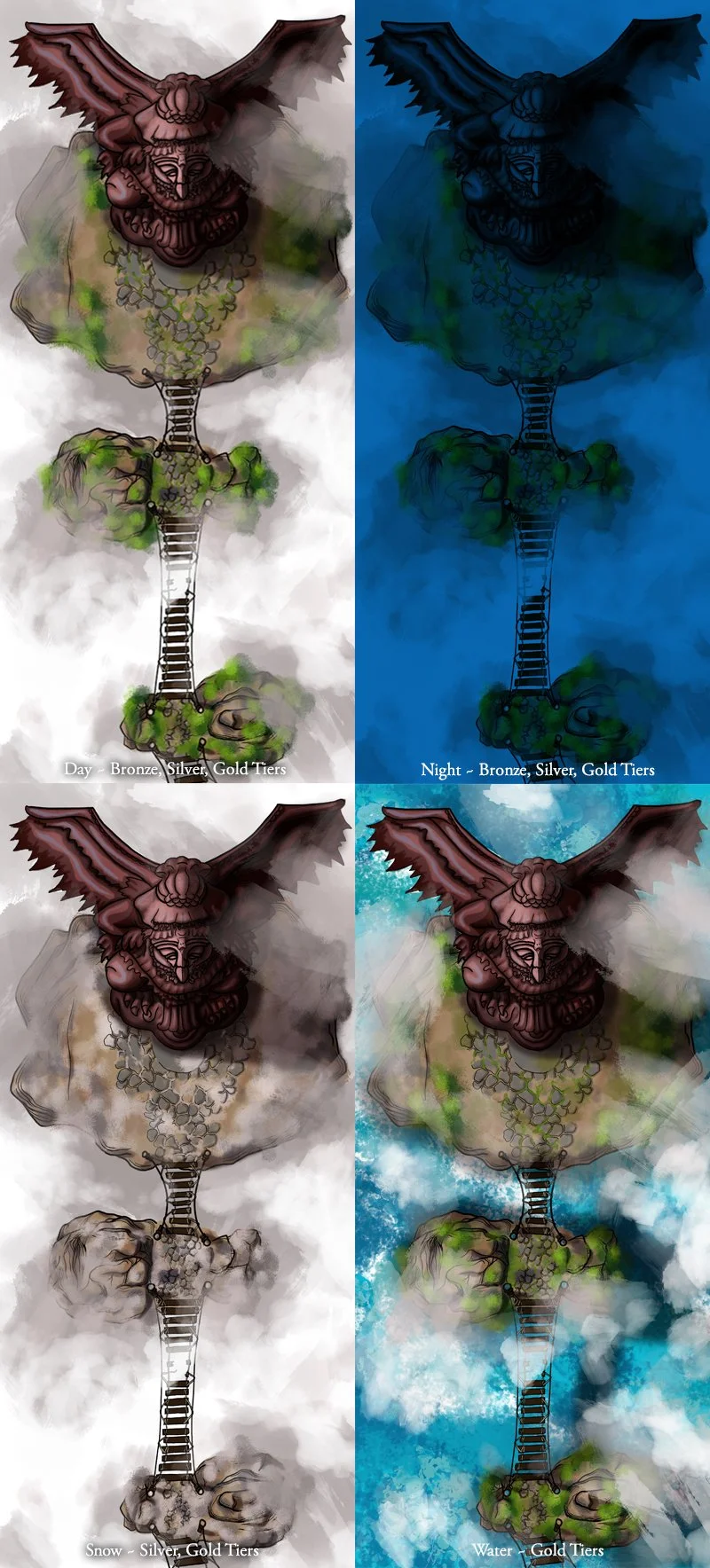 Sky Shrine Battle Map — Domille's Wondrous Works