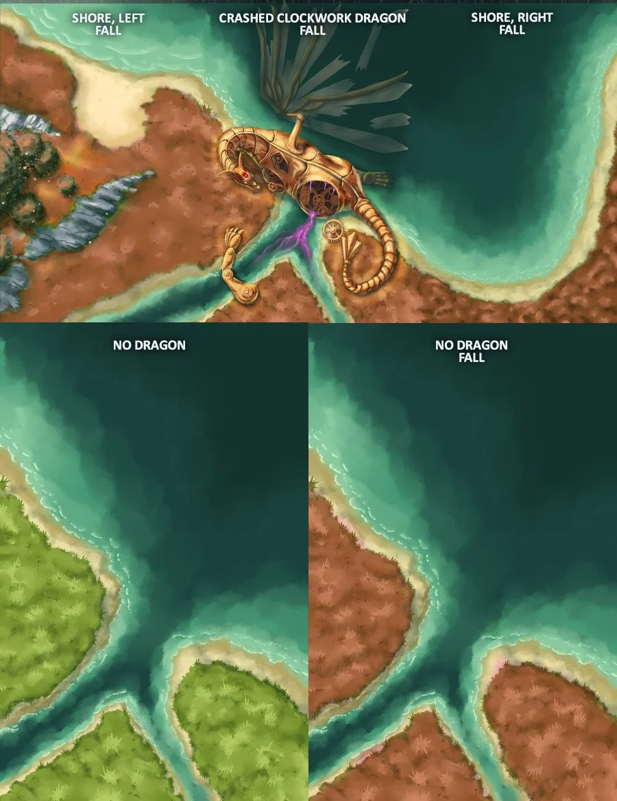 Roc Mount Battle Map — Domille's Wondrous Works