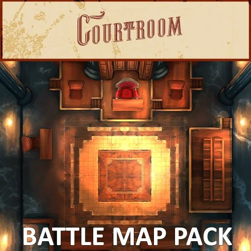 Royal Foyer Battle Map — Domille's Wondrous Works