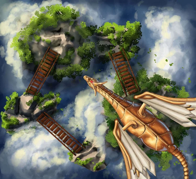 Dragon Skull Battle Map — Domille's Wondrous Works