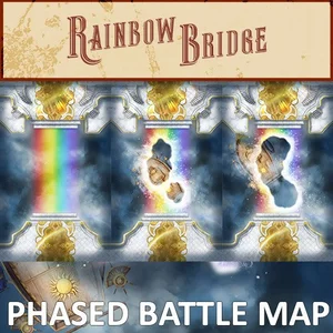 Ritual Temple Exterior Phased Battle Map — Domille's Wondrous Works