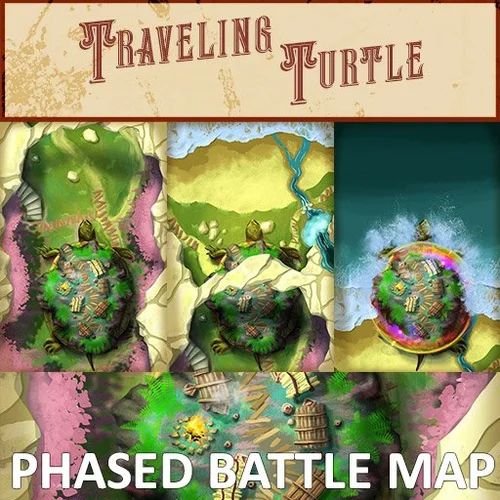 Swinging Bridge Phased Battle Map — Domille's Wondrous Works