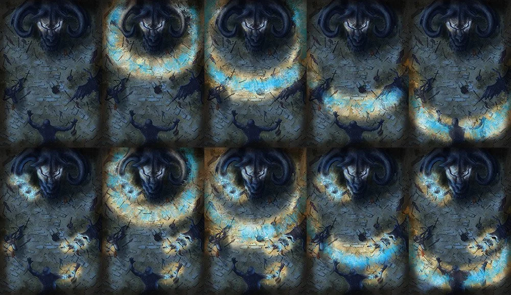 Water Arena Phased Battle Map — Domille's Wondrous Works