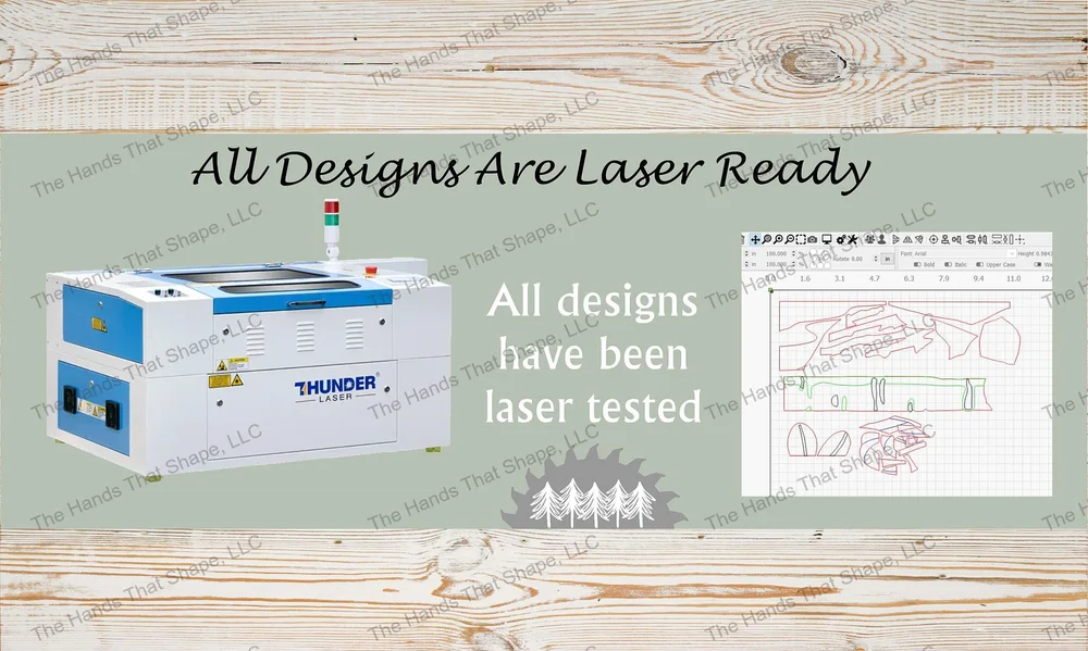 Bear Family Multi-Layer Inlay Art: Laser-Ready Digital Design File