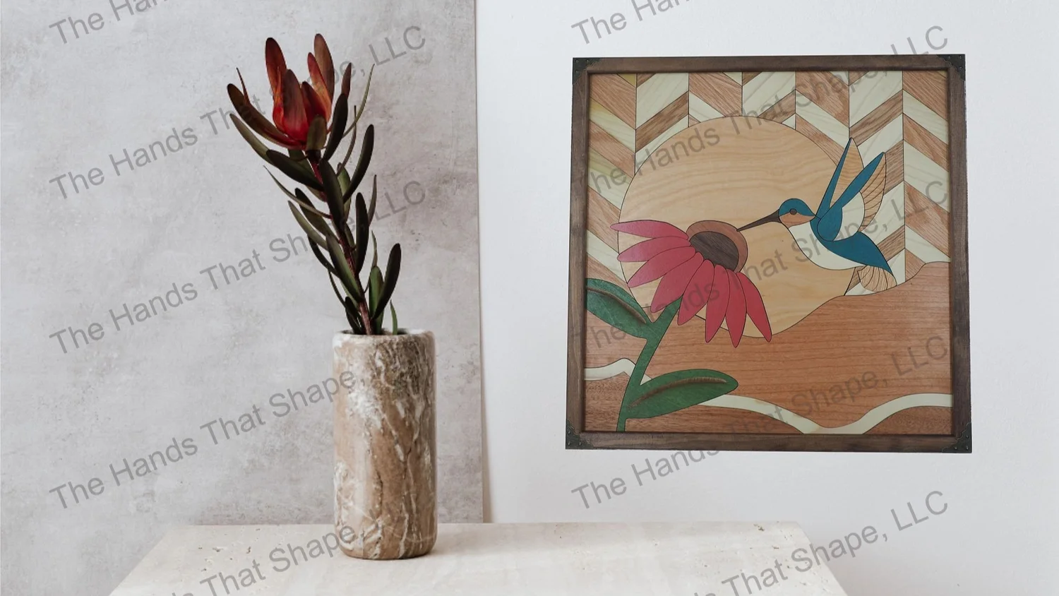 Bear Family Multi-Layer Inlay Art: Laser-Ready Digital Design File