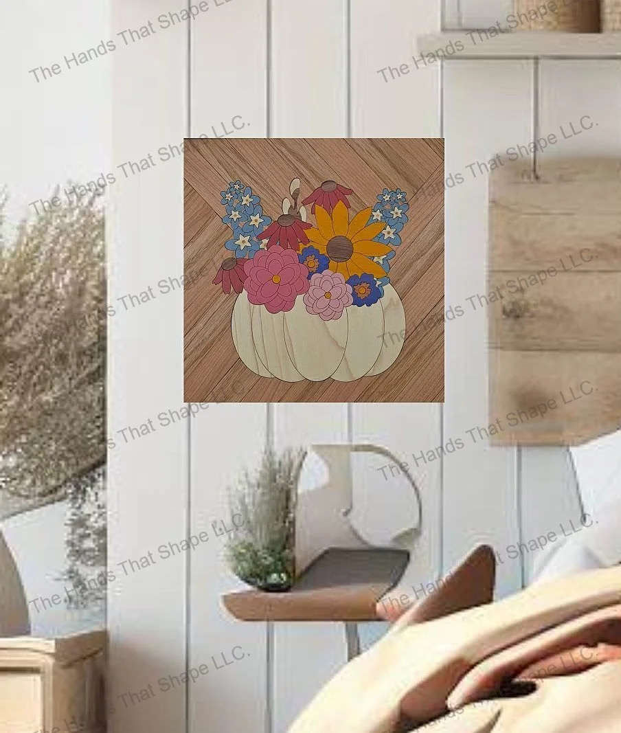 Bear Family Multi-Layer Inlay Art: Laser-Ready Digital Design File