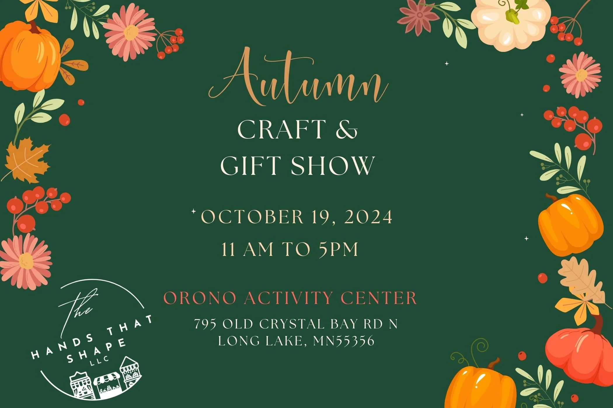 Hosted Craft and Gift Shows — The Hands That Shape, LLC