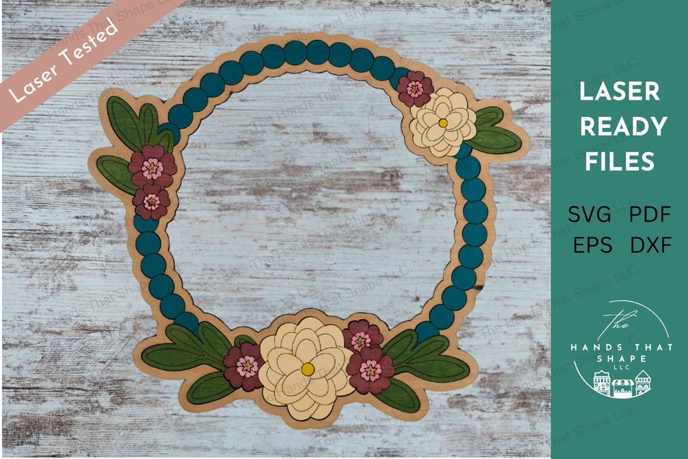 Coneflower and Hummingbird Laser Ready File