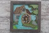 Reeling Fisherman Layered Paper Art Shadow Box