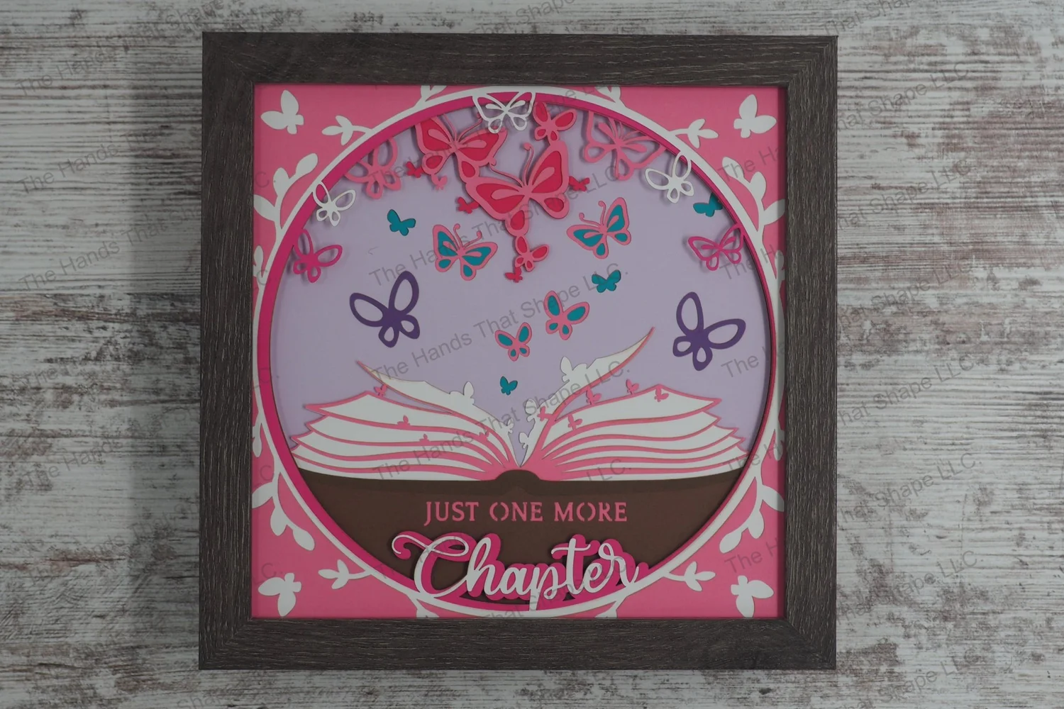 Carousel Layered Paper Art Shadow Box