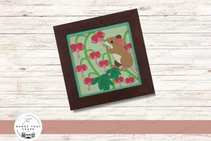 Folksy Fox Layered Cardstock Wall Art Craft File