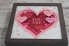 Happy Birthday Layered Paper Art Shadow Box