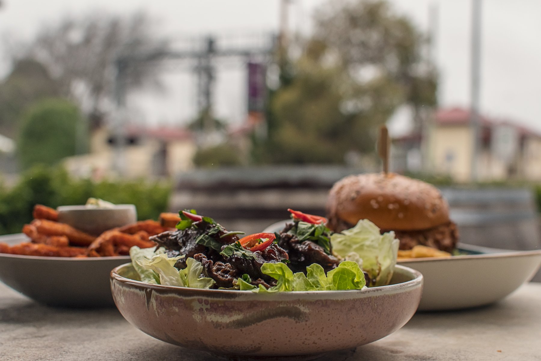 Outdoor Dining — Baringo Food & Wine Co.