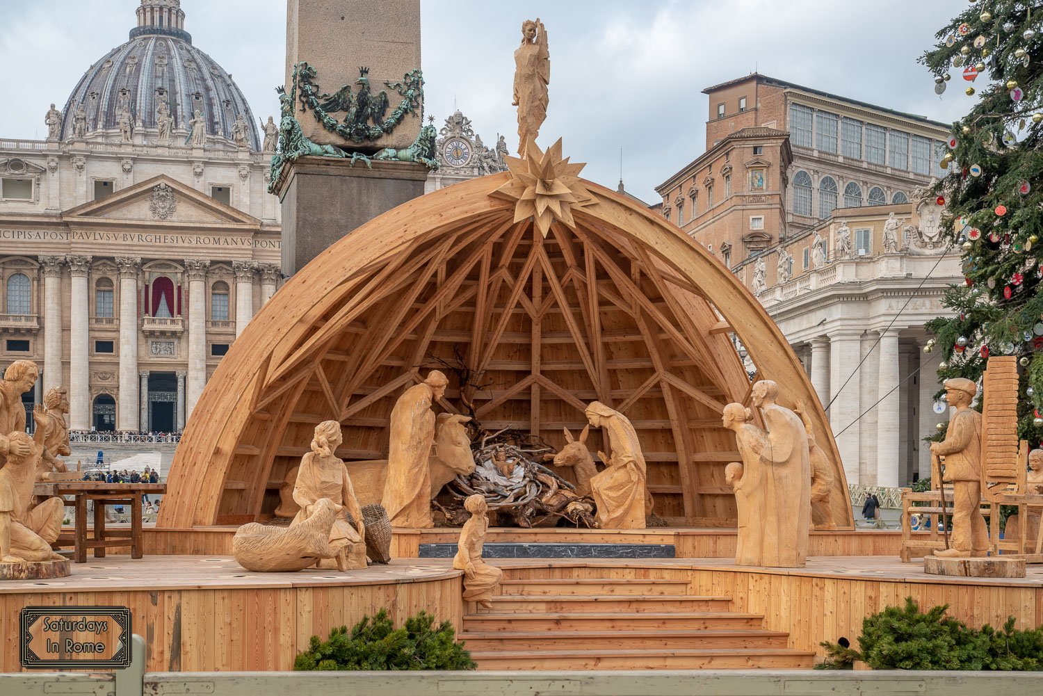 The Annual 100 Nativity Scenes At The Vatican