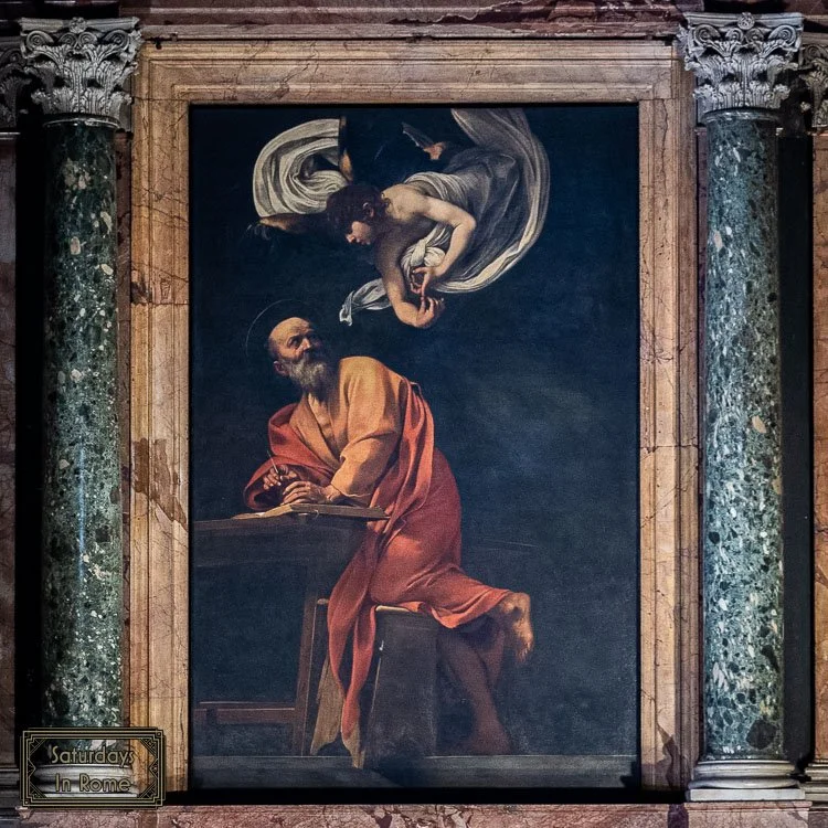 Enjoy Caravaggio Artwork At A French Church In Rome