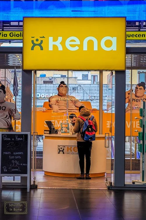 Rome's Train Station Has SIM Cards Waiting For You