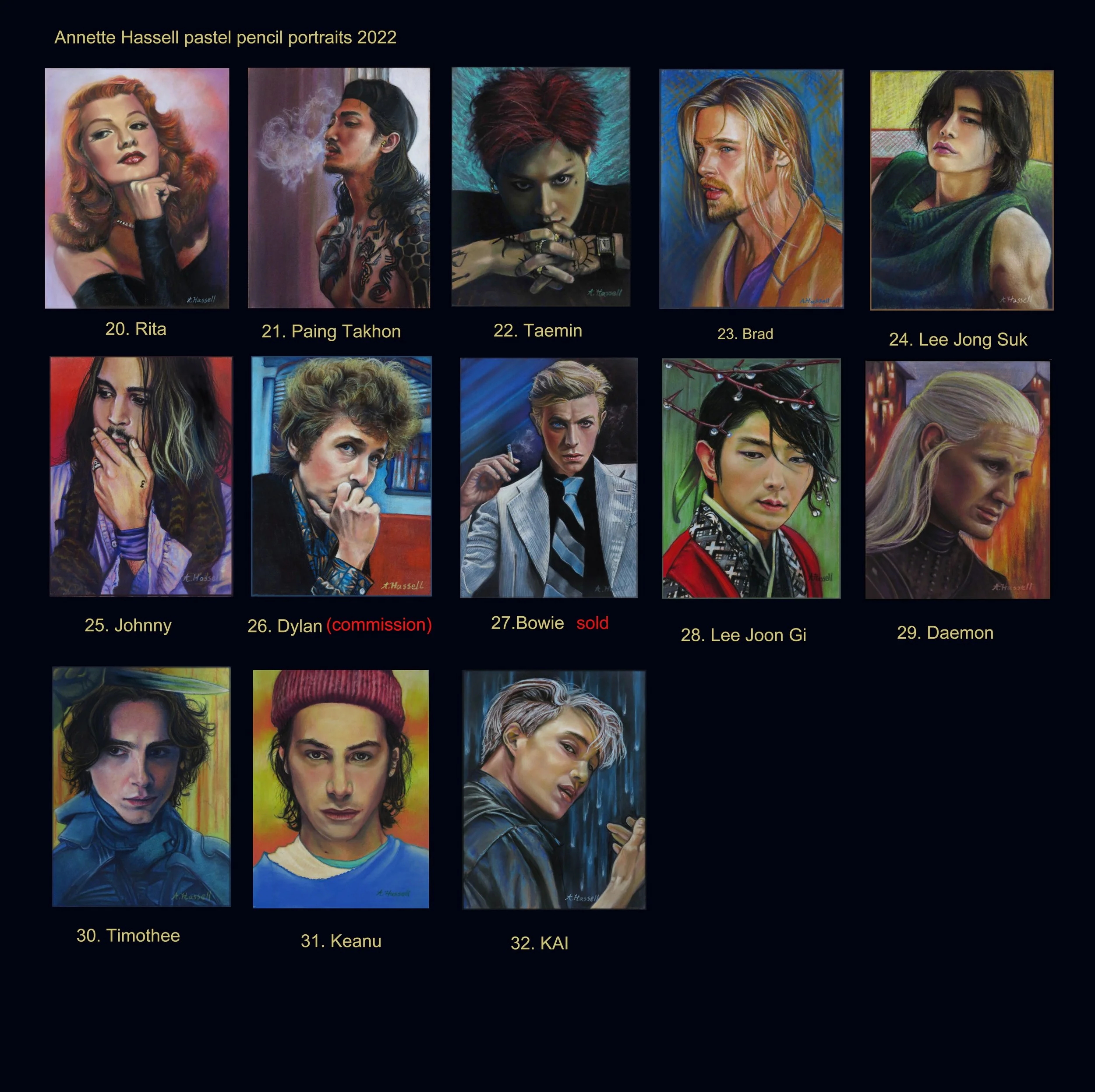 Pastels and Portraits — Annette Hassell Art