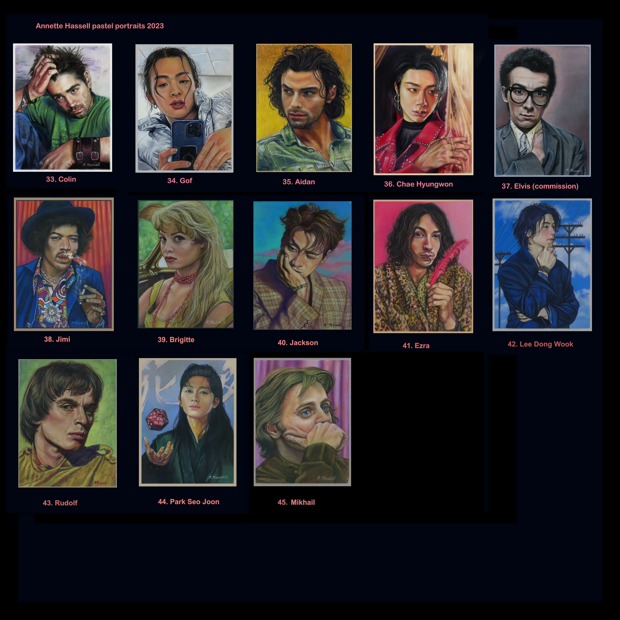 Pastels and Portraits — Annette Hassell Art