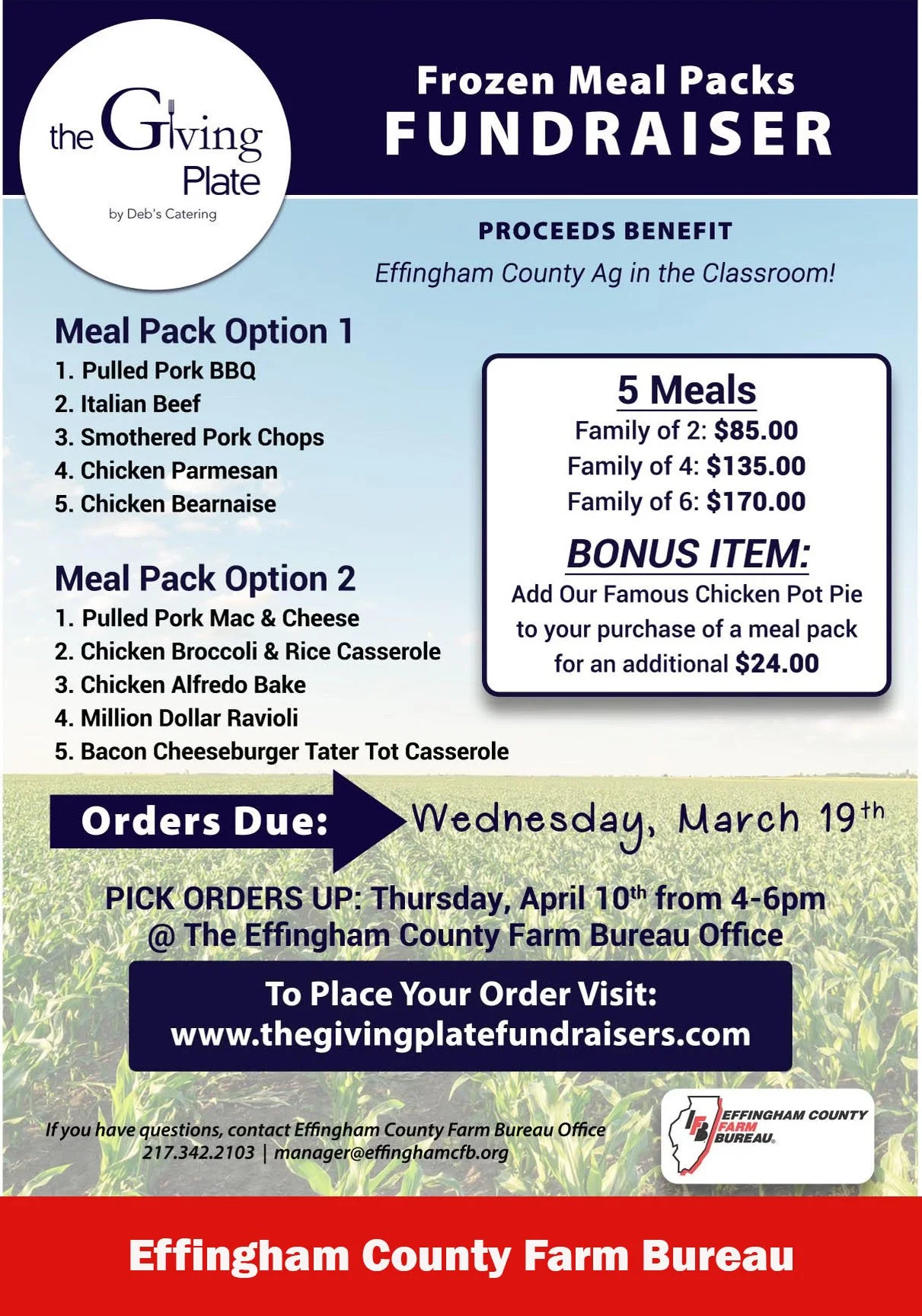 The Giving Plate Fundraisers