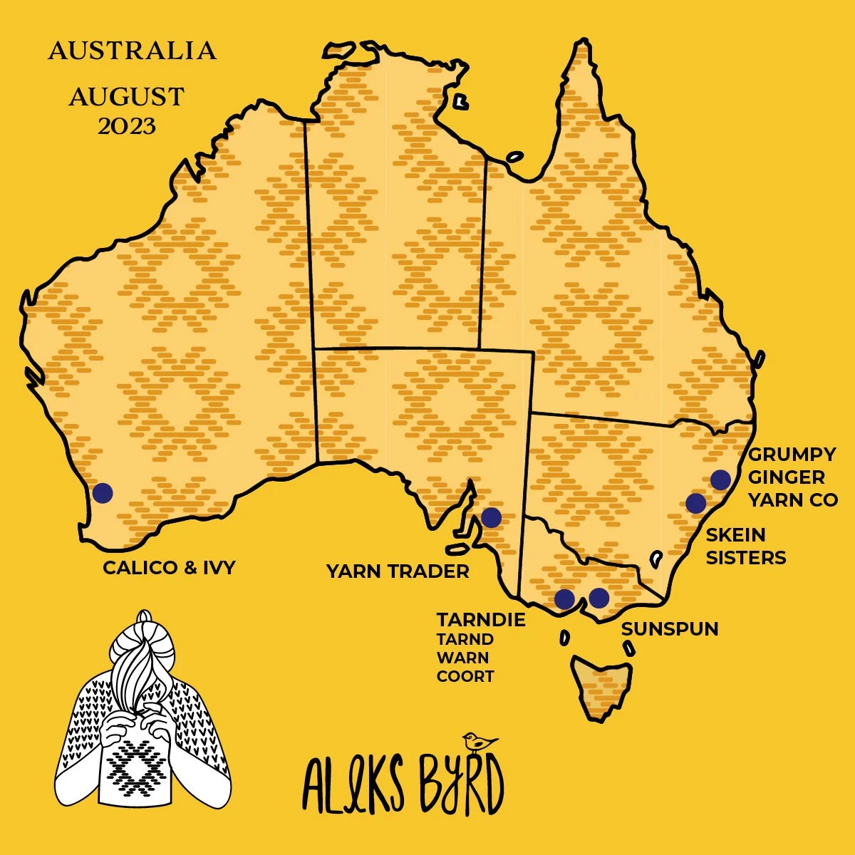 6 AMAZING YARN SHOPS TO VISIT IN AUSTRALIA — Aleks Byrd Designs